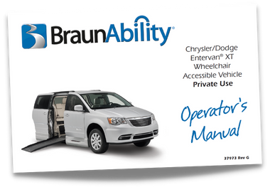 Owner's Manuals - BraunAbility Chrysler & Dodge Conversions