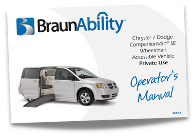 Owner's Manuals - BraunAbility Chrysler & Dodge Conversions