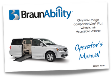 Owner's Manuals - BraunAbility Chrysler & Dodge Conversions